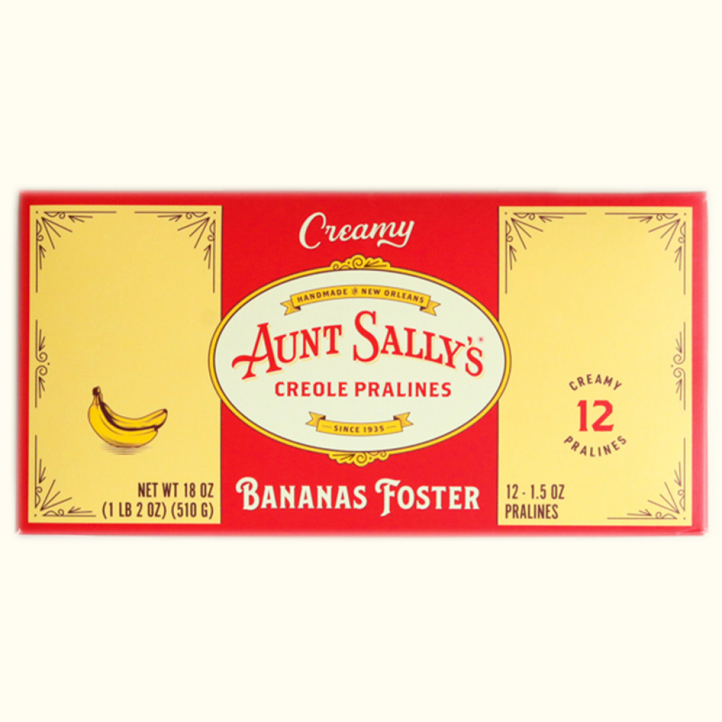 Aunt Sally's Bananas Foster Pralines 12 Pack Closeout - 644719008560 ...