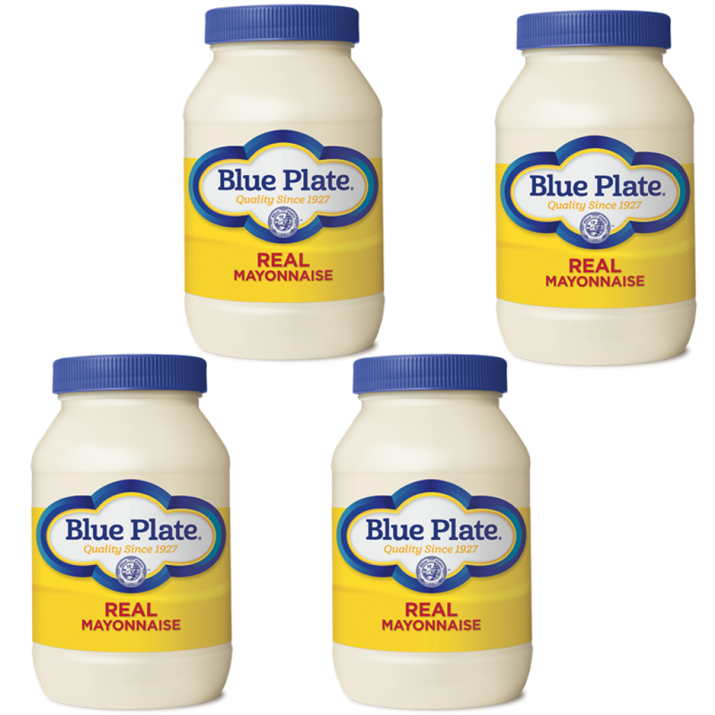Reily Foods Blue Plate 30 oz Mayonnaise 4 Pack - 384922285173