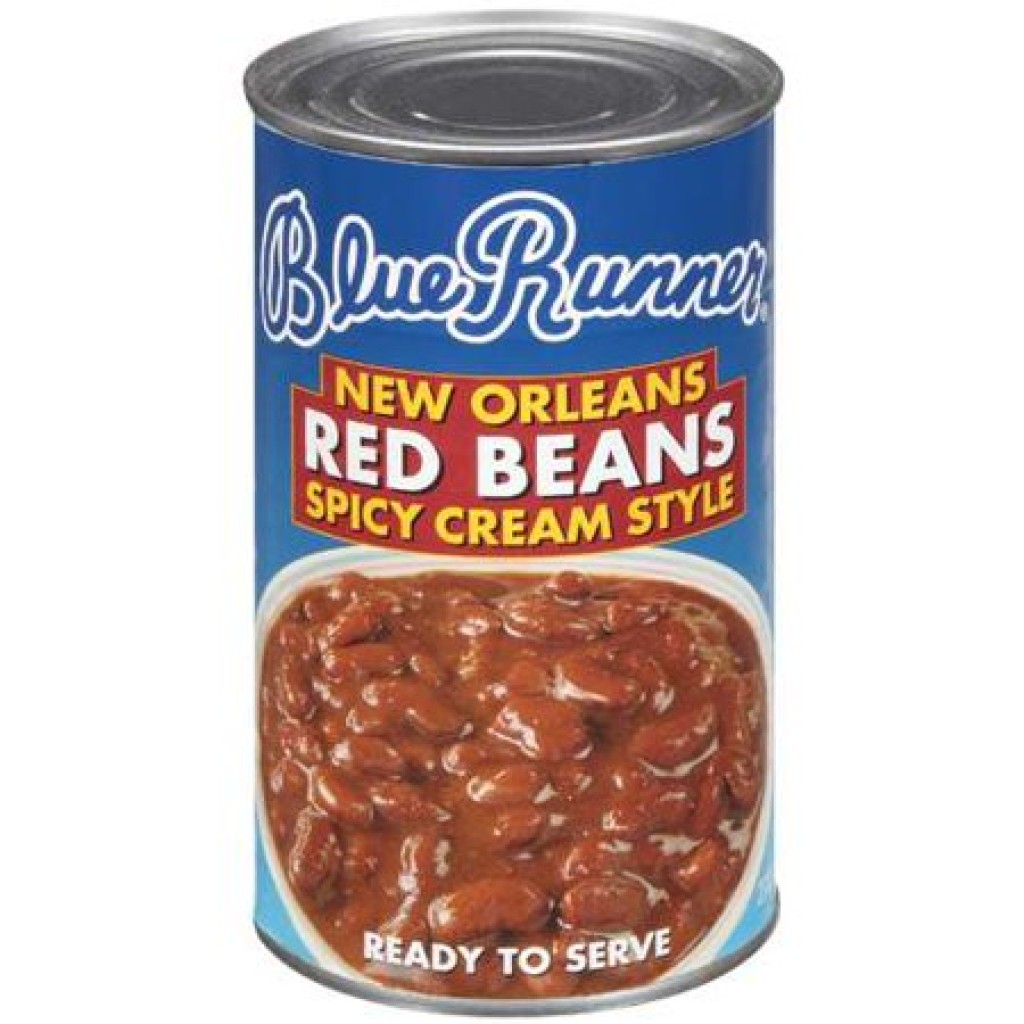 Blue Runner New Orleans Spicy Cream Style Red Beans 27 oz