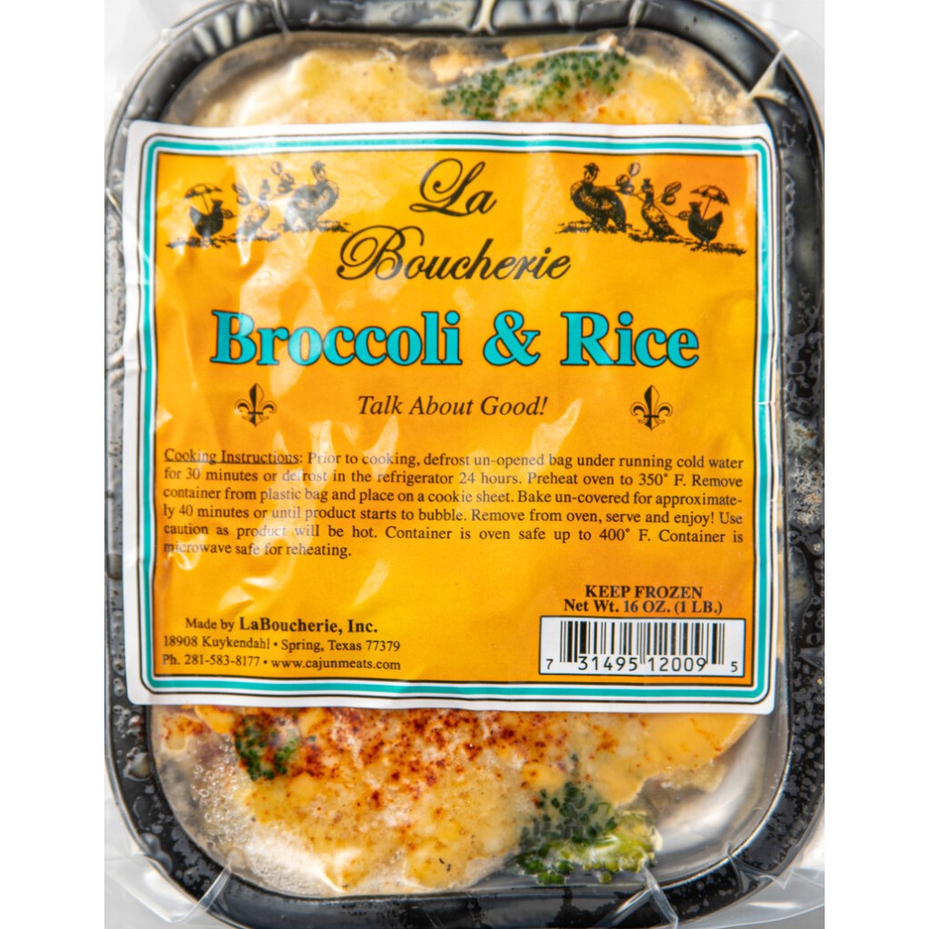 La Boucherie Broccoli & Rice 1 lb - 731495120026