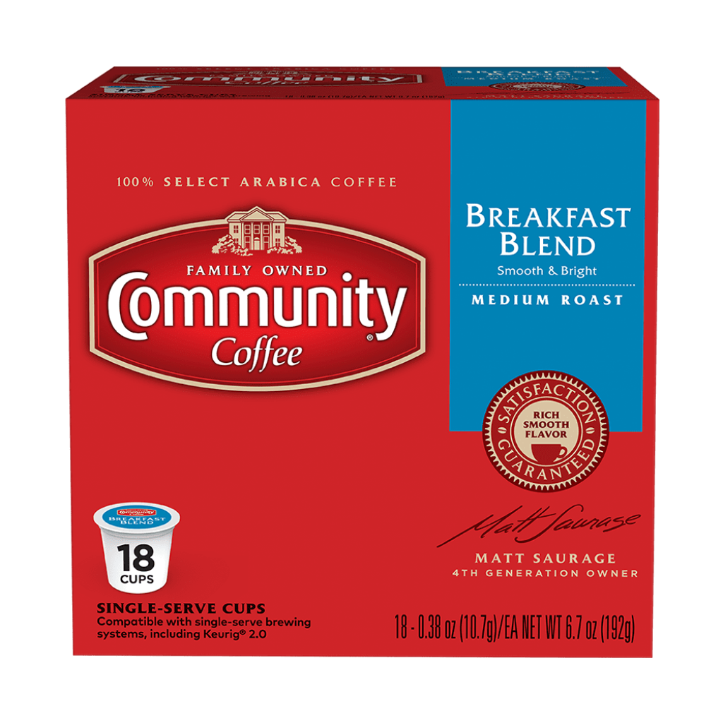 COMMUNITY Single Serve Breakfast Blend