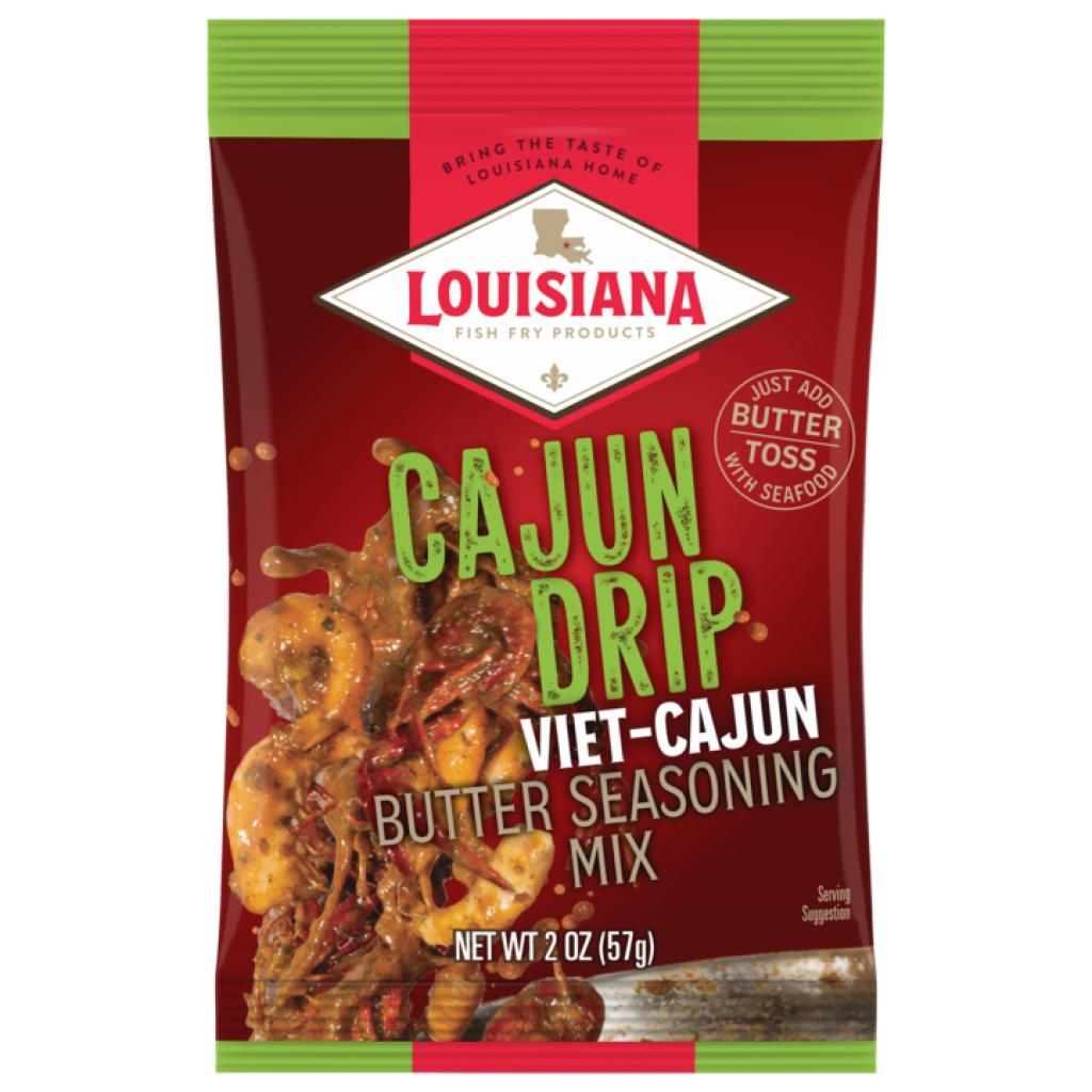 Louisiana Fish Fry Cajun Drip Viet Cajun Seasoning - 039156008981