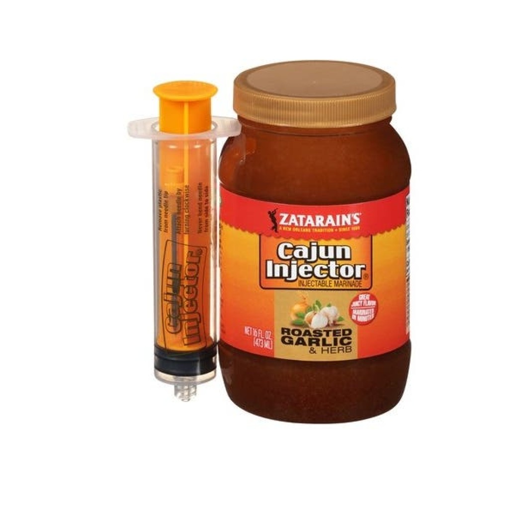 Cajun Injector Roasted Garlic and Herb Marinade Injector