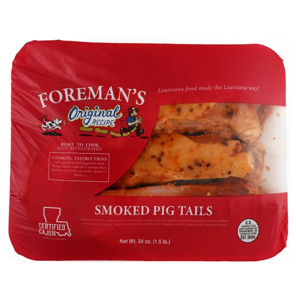 Foreman's Smoked Pig Tails 24 oz - 829056717621