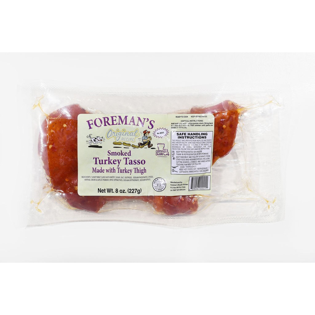 FOREMAN'S Smoked Turkey Tasso