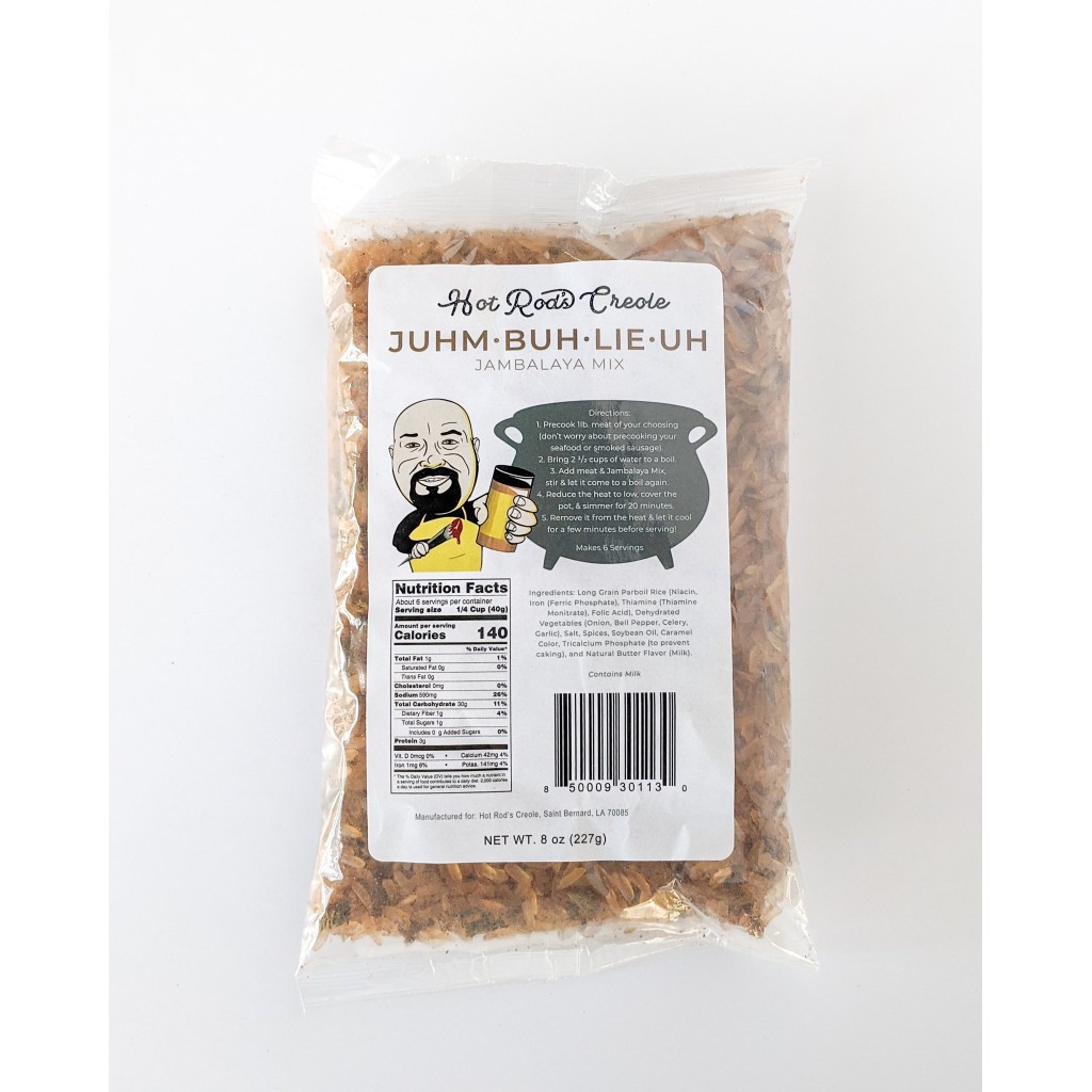 Hot Rod's Juhm buh lie uh Mix 8 oz - 850009301130