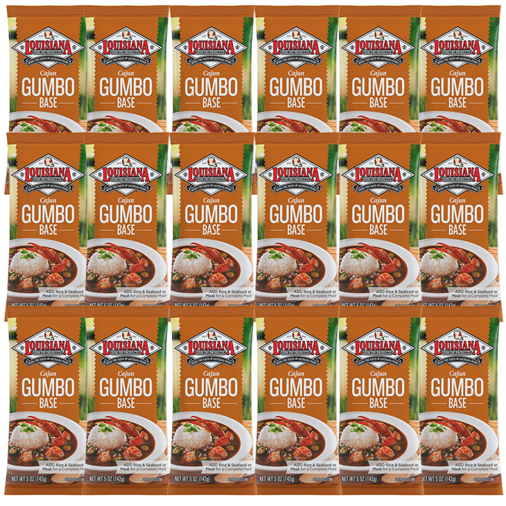 Louisiana Fish Fry Gumbo Base 5 oz - Pack of 18 - 342907905379