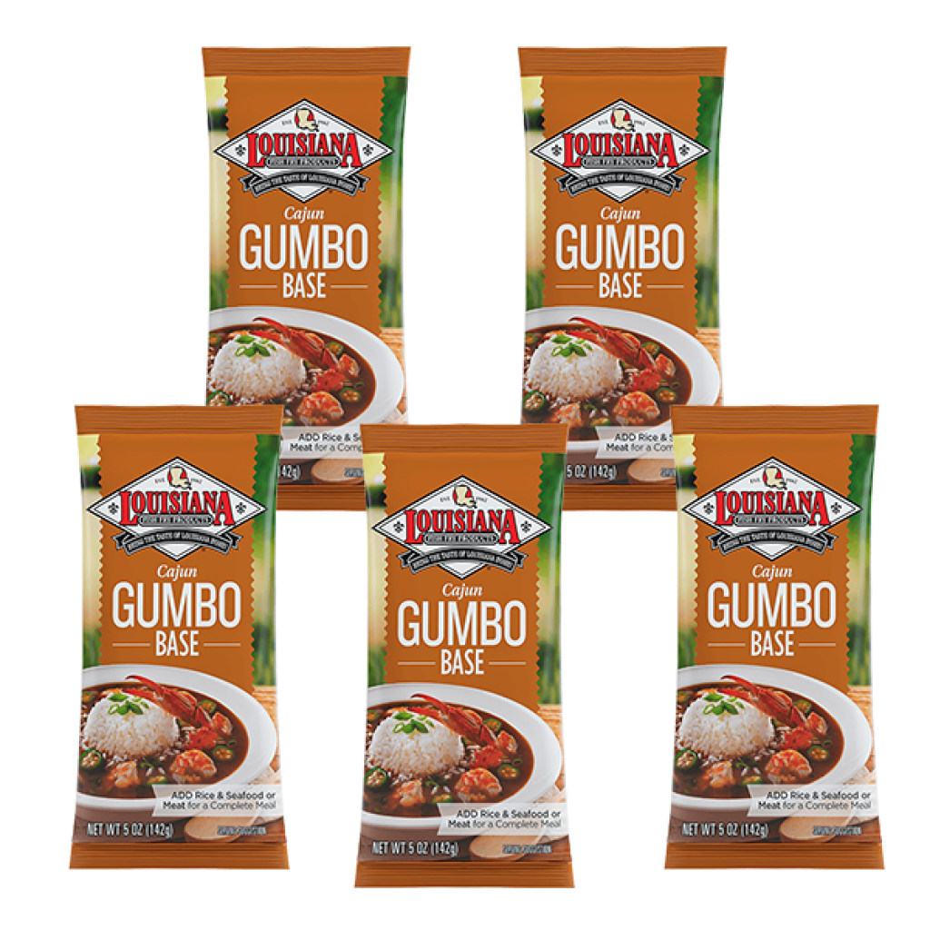Louisiana Fish Fry Gumbo Base 5 oz - Pack of 5 - 300872711876