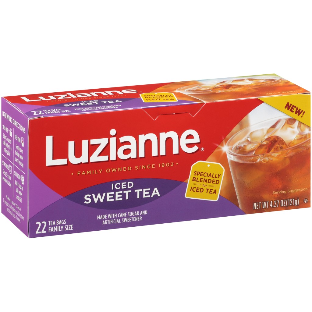 Luzianne Family Size Iced Sweet Tea Bags 22