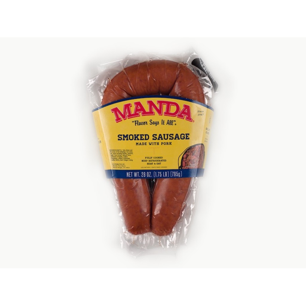 Manda's Smoked Pork Sausage- Mild