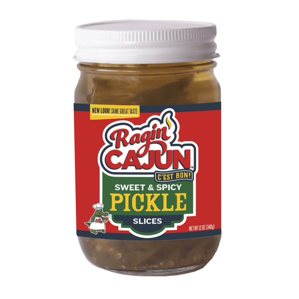 Ragin Cajun Pickle Slices ( sweet & spicy )