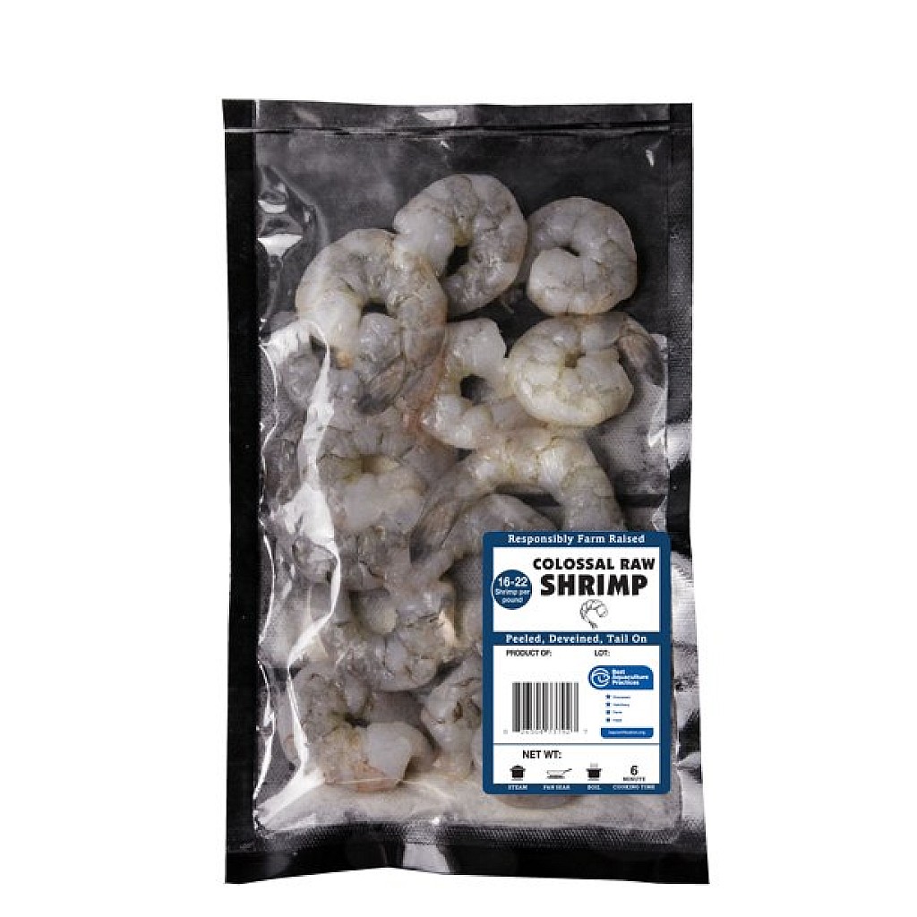 Raw Peeled Shrimp ARGENTINE RED SHRIMP 16/20 PEEL & DEVEINED – Deep