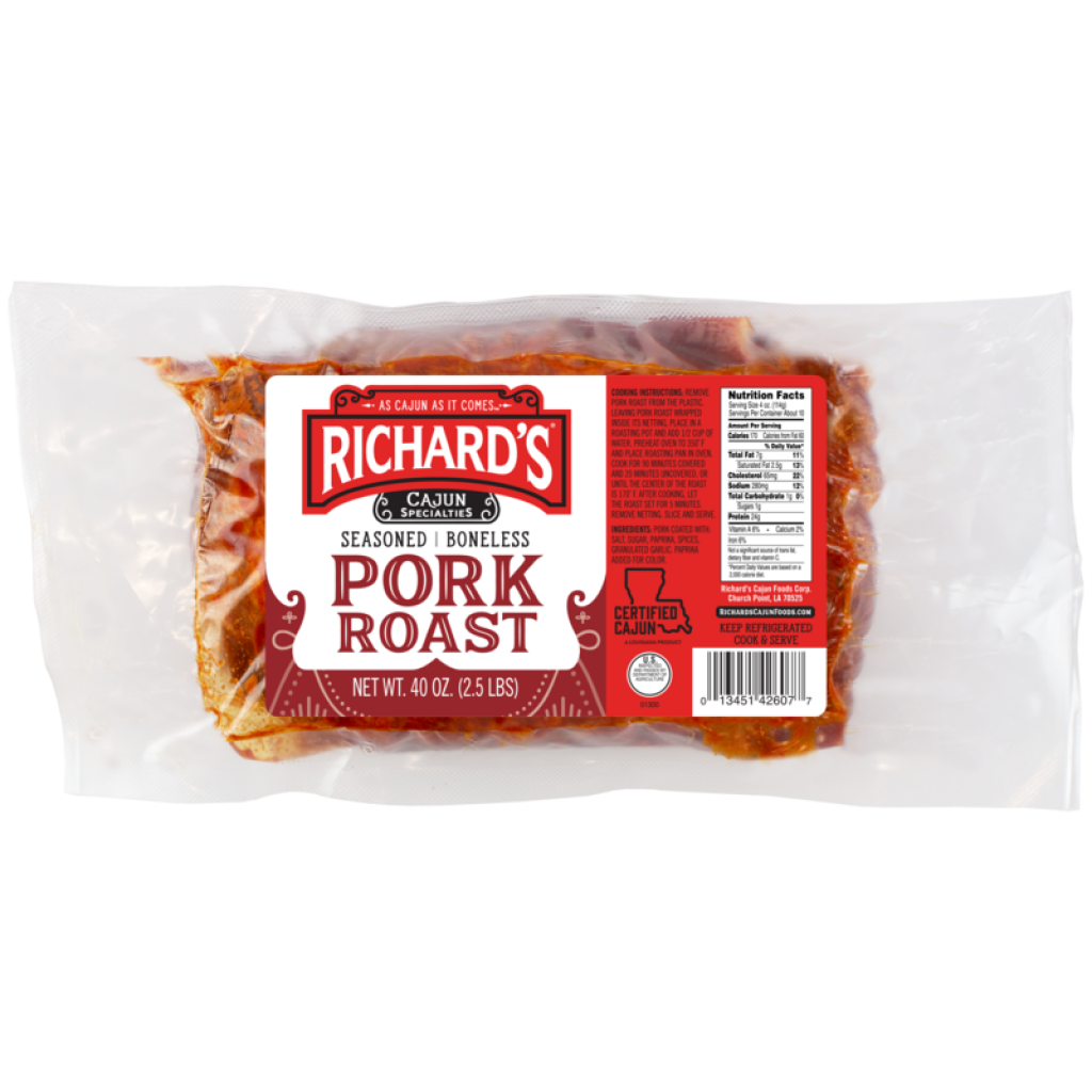 Richard's Seasoned Pork Roast 40 oz - 013451426077