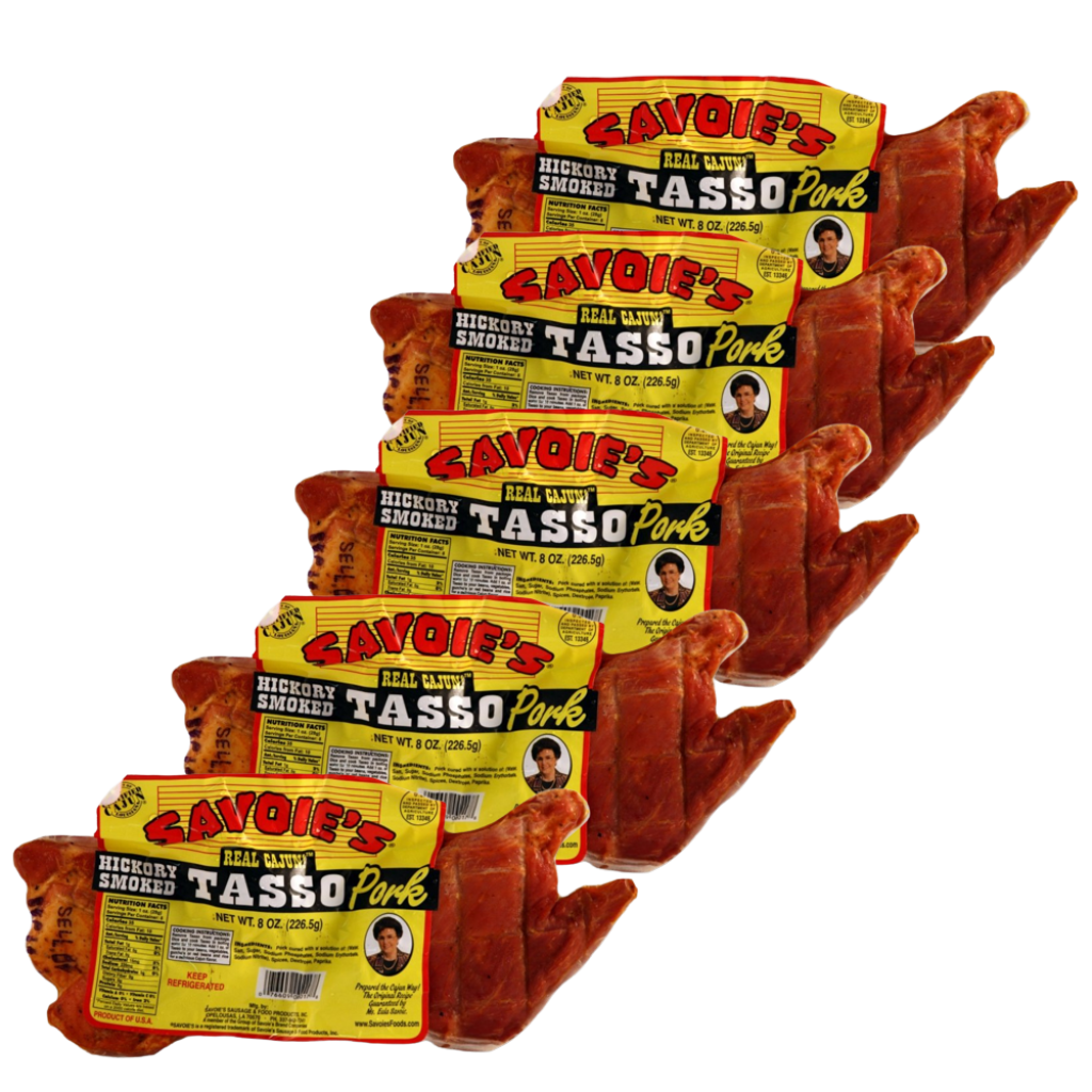 Savoie's Pork Tasso 8 oz Pack of 5 - 076609000178-5