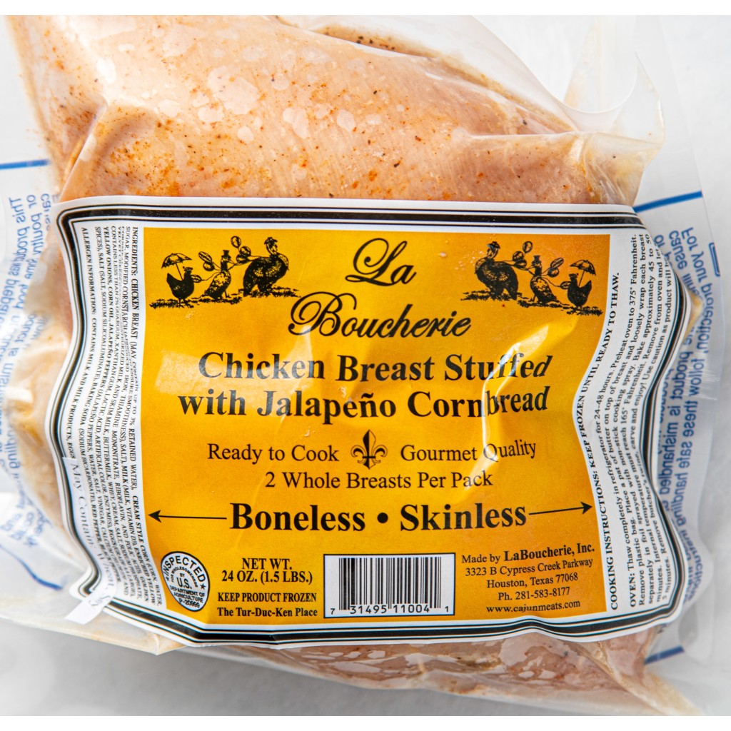 La Boucherie Chicken Breast Stuffed With Jalapeno Cornbread - 731495110044