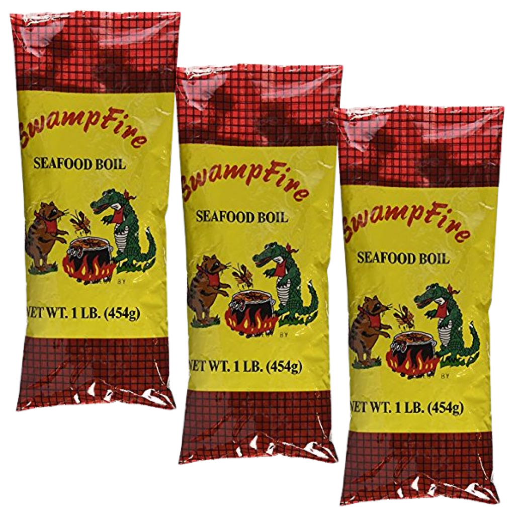 Swamp Fire Seafood Boil 1 lb Pack of 3 - 073063002113