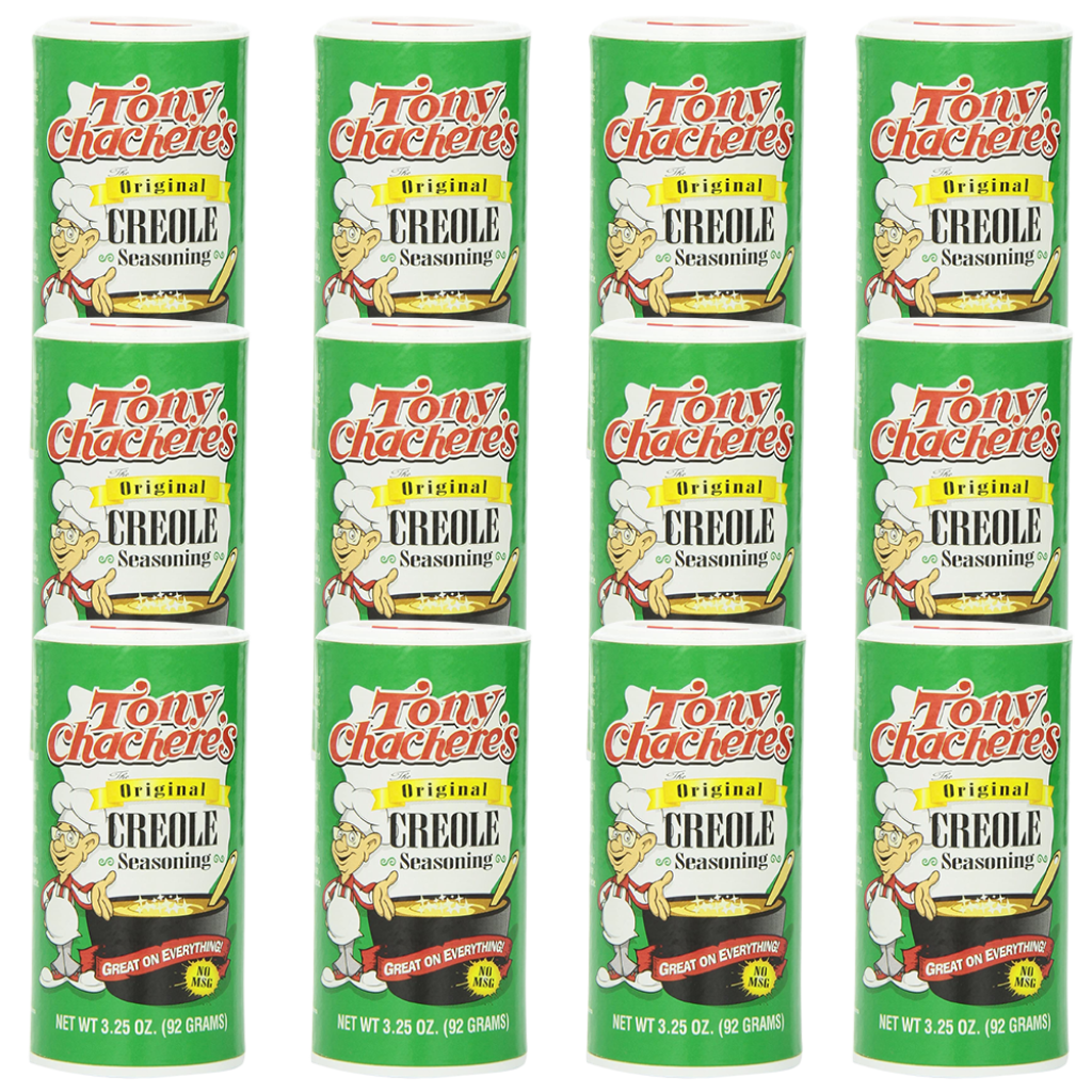 Tony Chachere's Famous Creole Seasoning 3.25 oz Pack of 12 ...